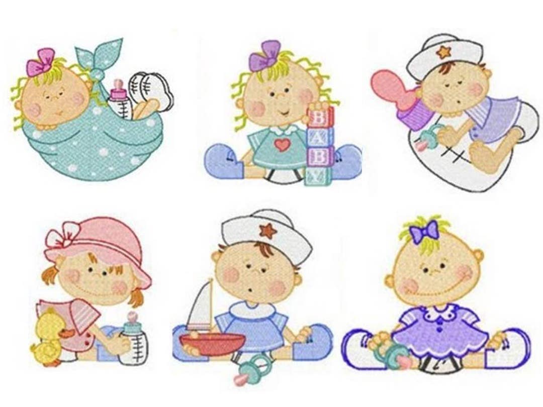 Baby Embroidery Machine Designs - Instant Donwload - Etsy