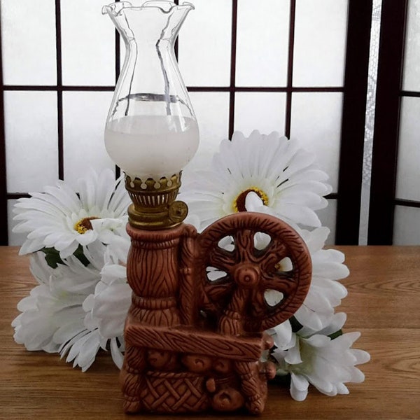 Spinning Wheel Lamp - Etsy