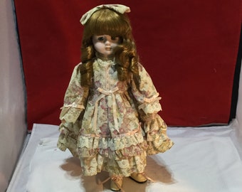 Anco Porcelain Doll | Etsy