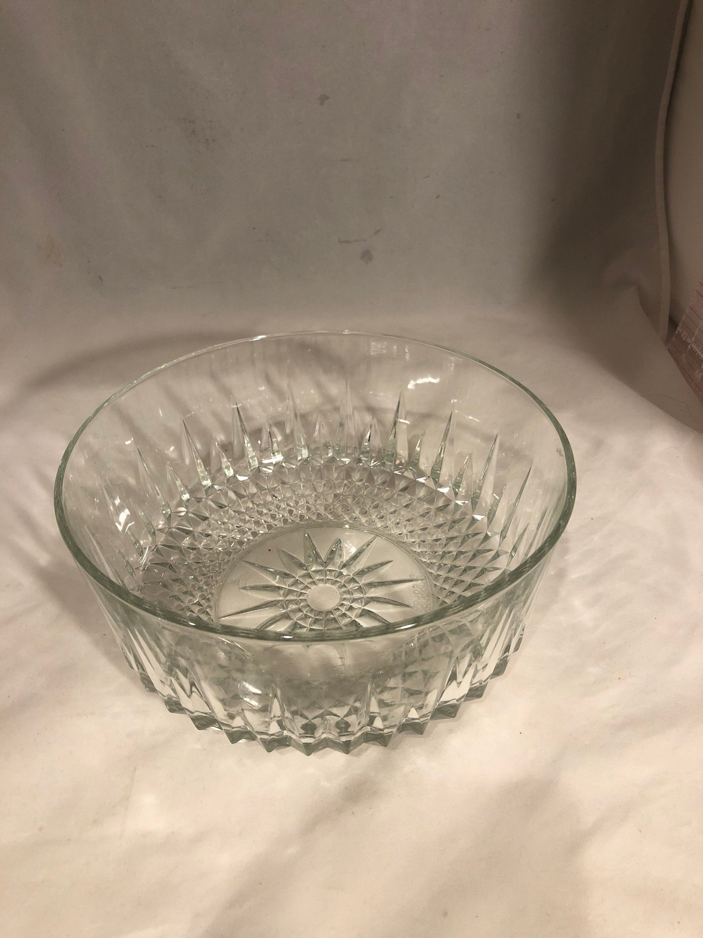 Vintage Clear Glass Bowls - Glass Designs