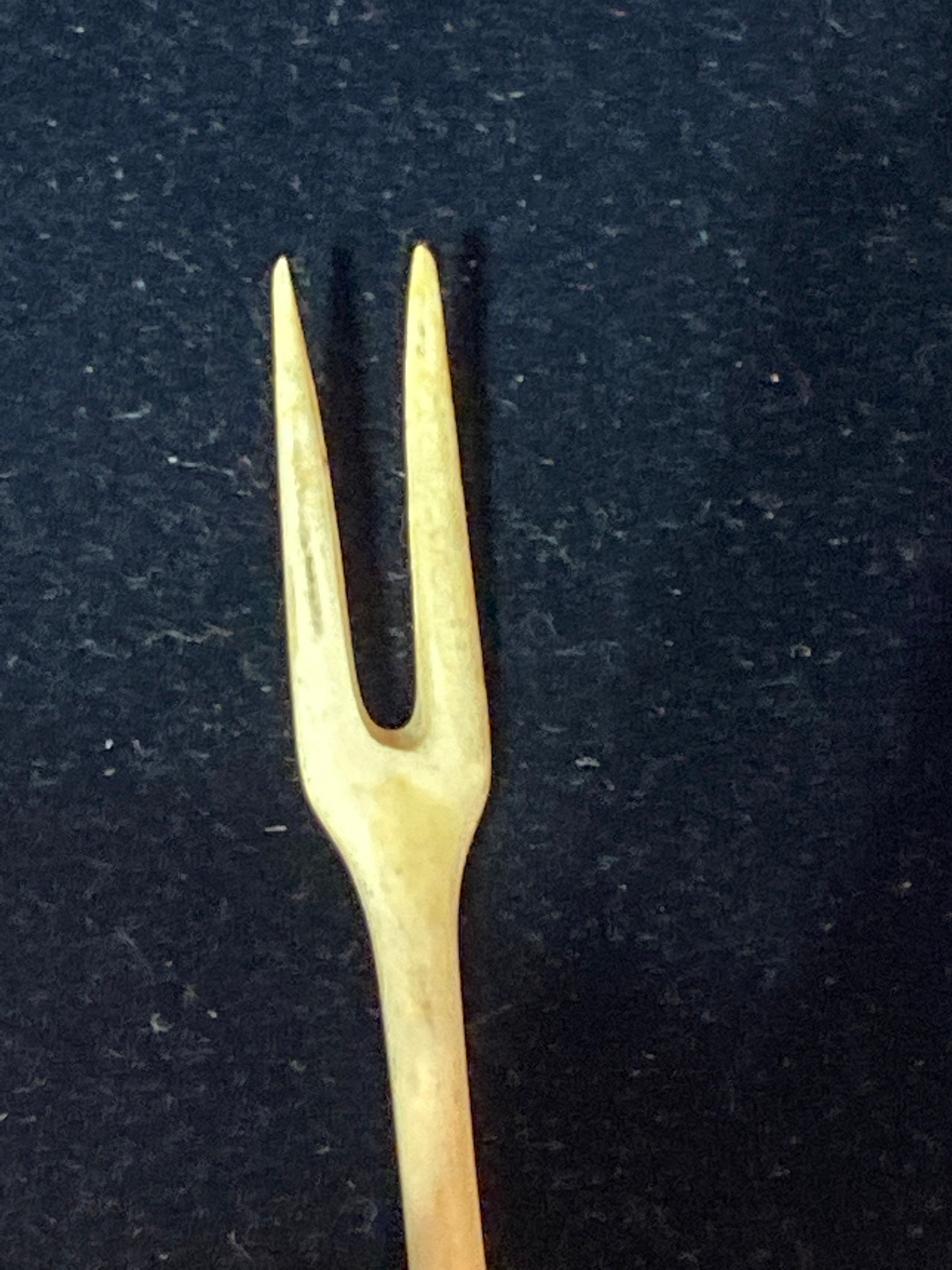 Vintage Pickle Fork Wood Handmade Painted Fork French Relish - Etsy