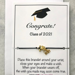 Graduation Bracelet and Keepsake Graduation Gift for Her - Etsy