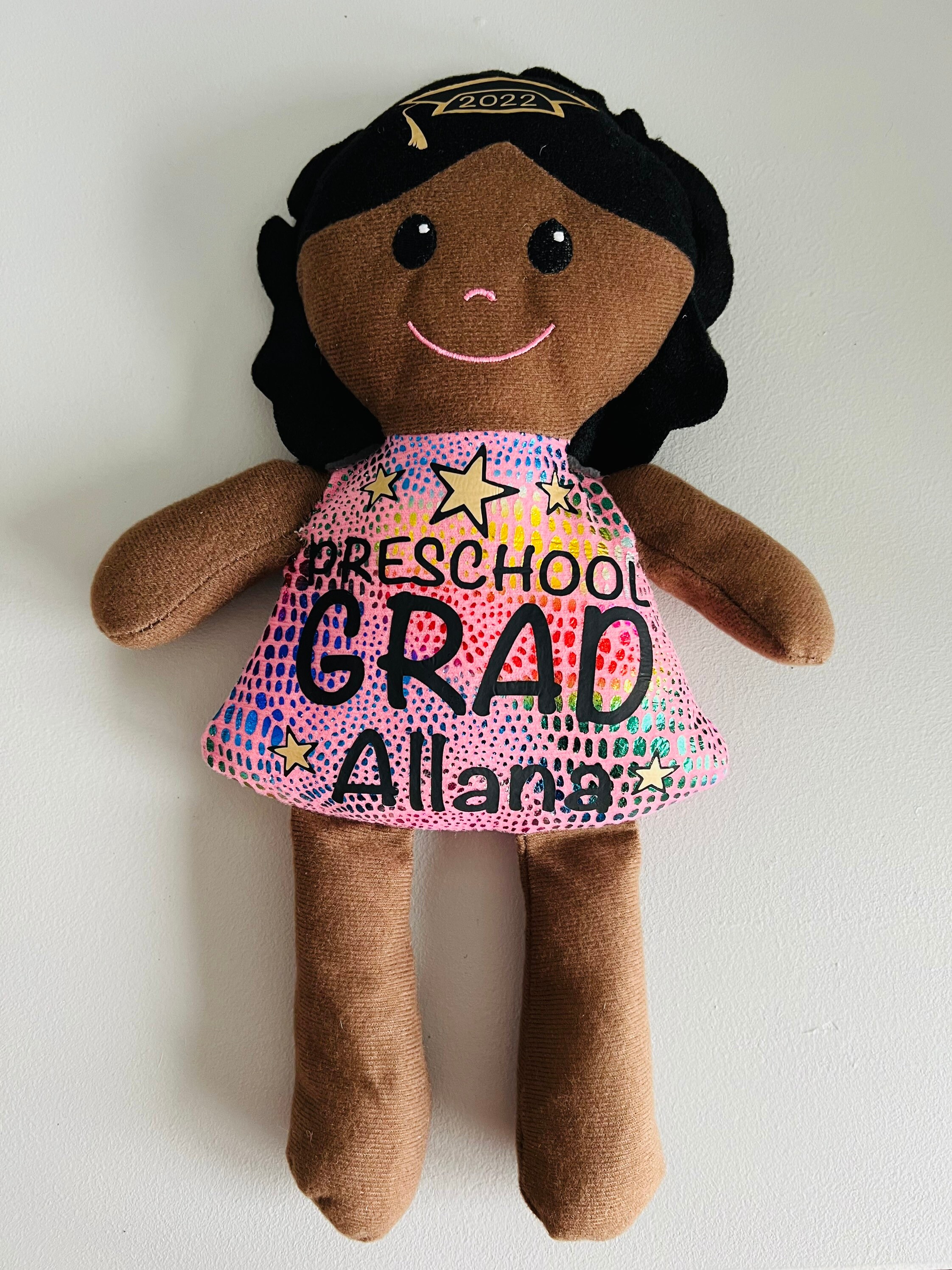 Preschool Grad Doll Gift - Personalized Plush Graduation Dolls ...