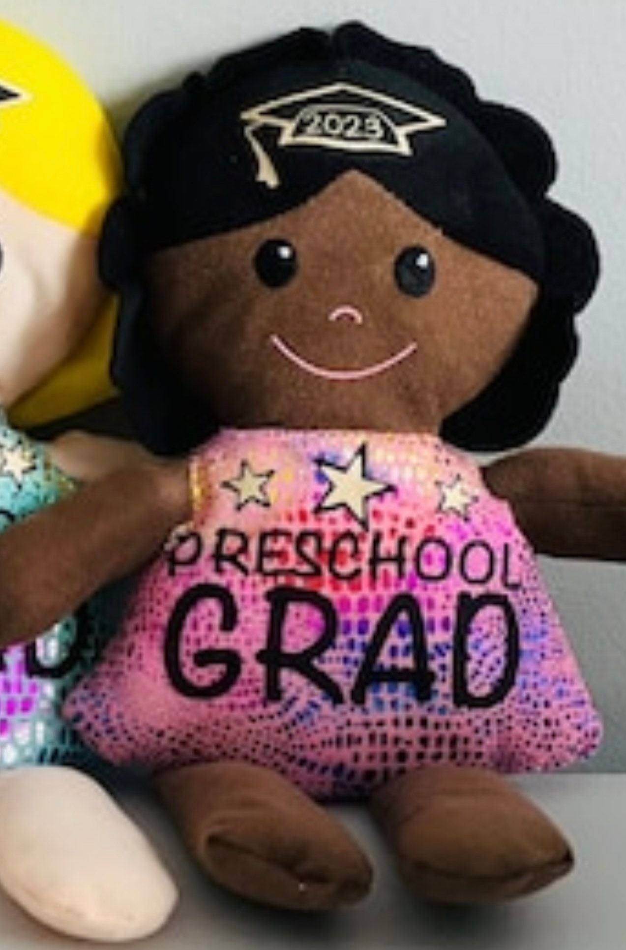 Preschool Grad Doll Gift Personalized Plush Graduation Dolls Graduation ...