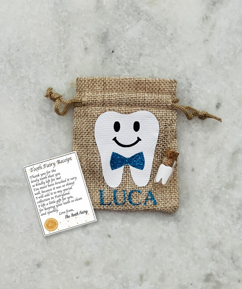 Tooth Fairy Bags Personalized Tooth Fairy Bags Tooth Fairy Kits Child's ...