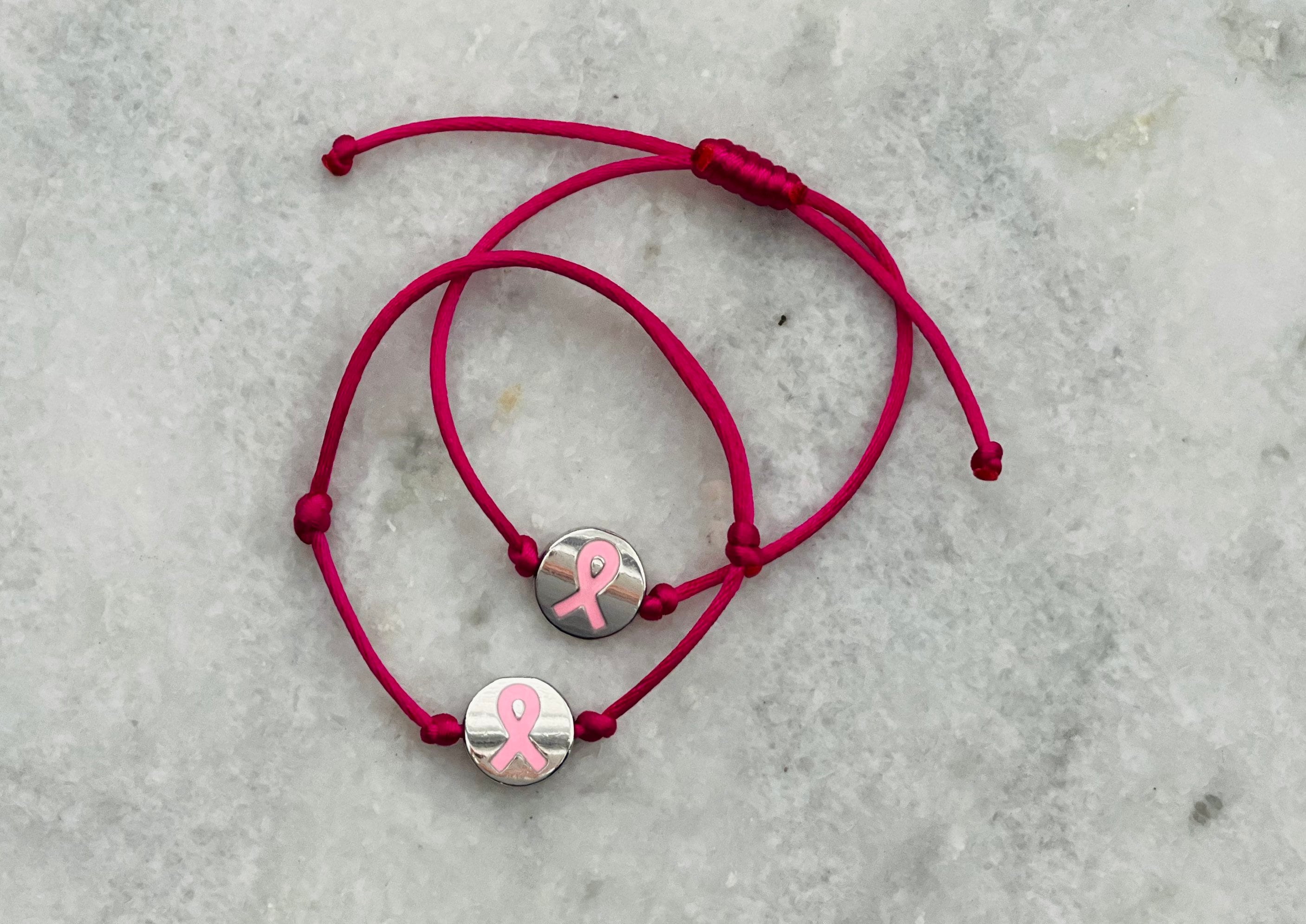 Breast Cancer Charity Bracelet Breast Cancer Awareness Bracelet ...