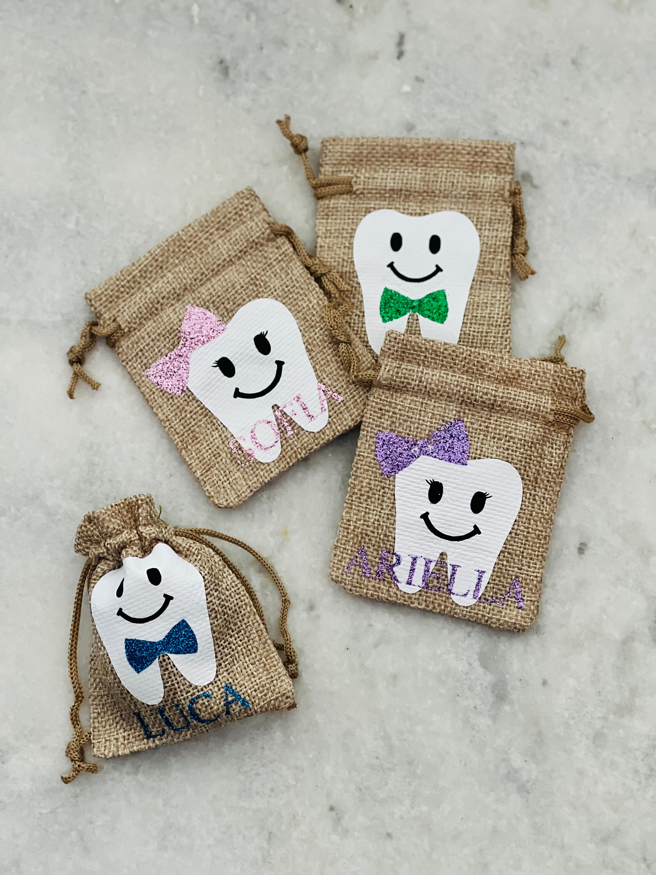 Tooth Fairy Bags Personalized Tooth Fairy Bags Tooth Fairy Kits Child's ...