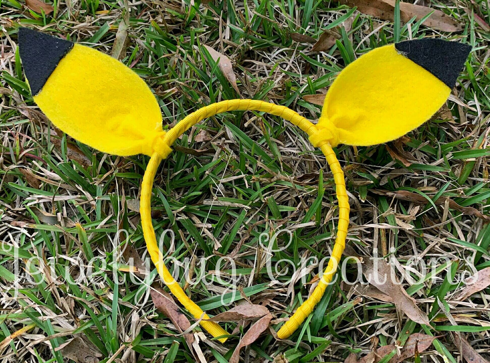 Pikachu Inspired Headband and Ears Costume. Pikachu Inspired - Etsy