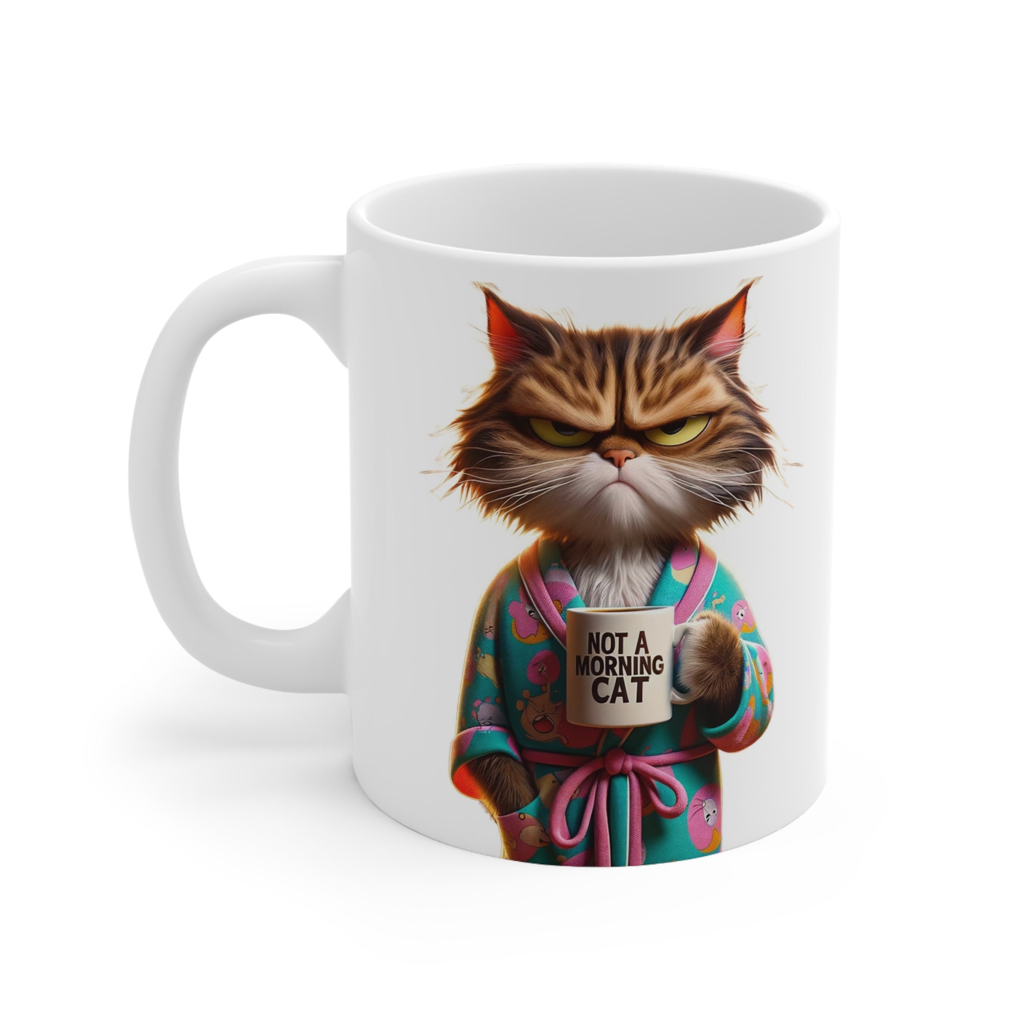 Funny Cat Mug, Cat Lover Gift, Gift for Him, Cute Cat Mug, Cat Mug ...
