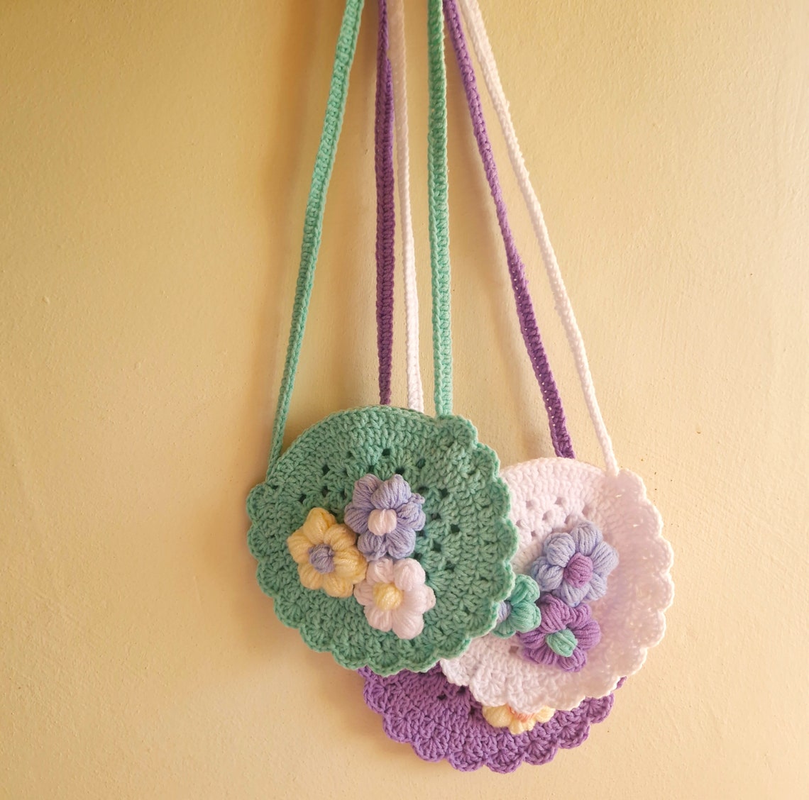 Crochet PATTERN - Baby Crochet Bag - Round Clutch - Toddler Purse - Etsy