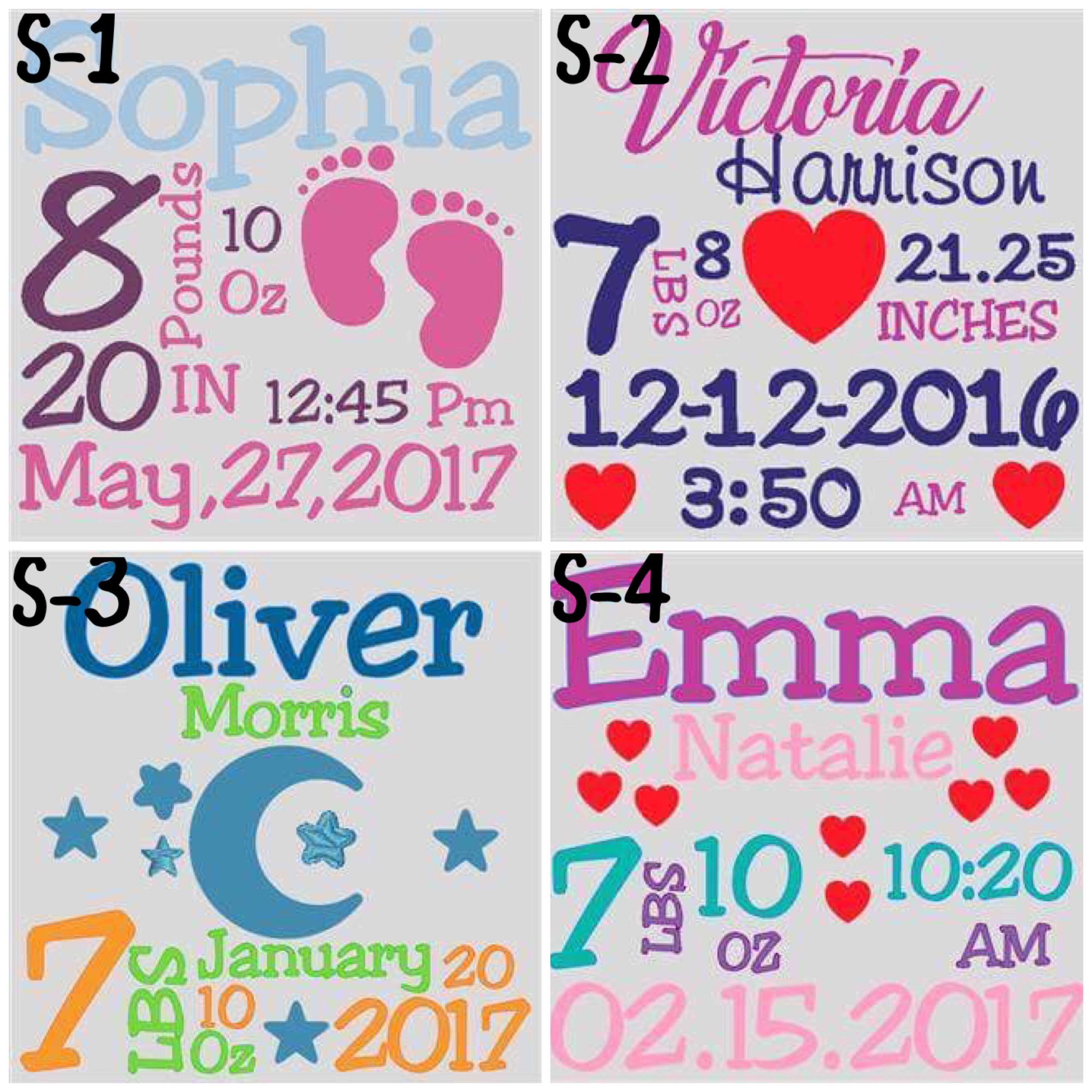 Personalized Stuffed Animal Purple Bear Cubbies Birth | Etsy