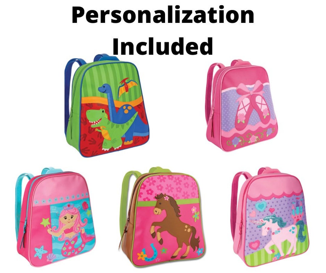 Personalized Toddler Backpack- Stephen Joseph Go Go Backpack- Kids ...