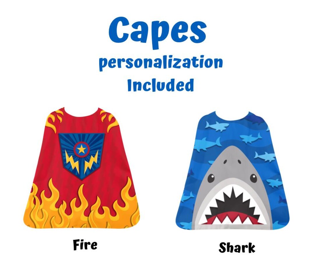 Kids Personalized Cape - Girls Cape - Boys Cape - Kids Playtime Cape ...