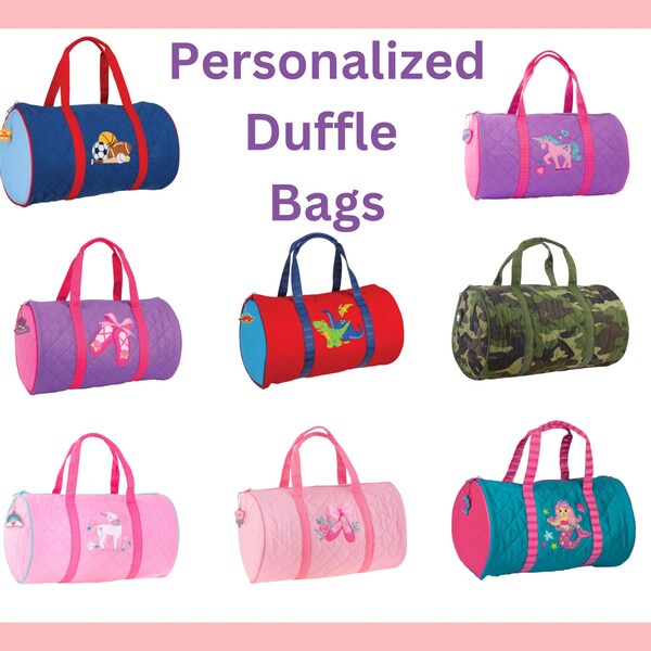 Girls Duffle Bag - Etsy