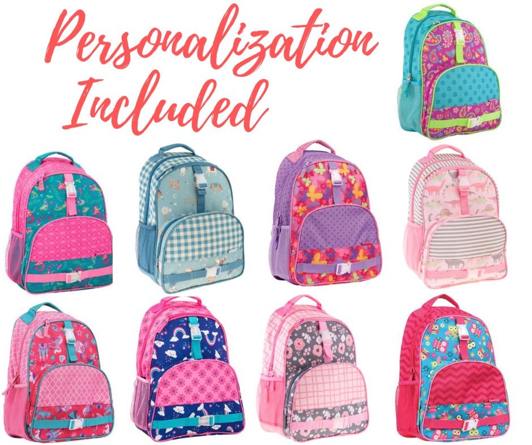 Girls Personalized Backpacks Stephen Joseph Butterfly - Etsy