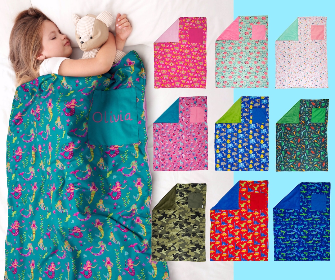 Personalized Toddler Blanket-kids Blanket-nap Blanket-preschool Blanket ...