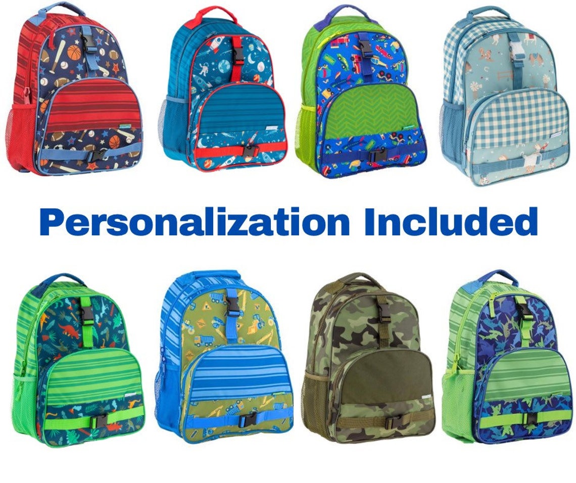 Boys Personalized Backpacks Stephen Joseph Dino Sports - Etsy