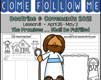 Come Follow Me 2021 Lesson 38 Doctrine and Covenants - Etsy