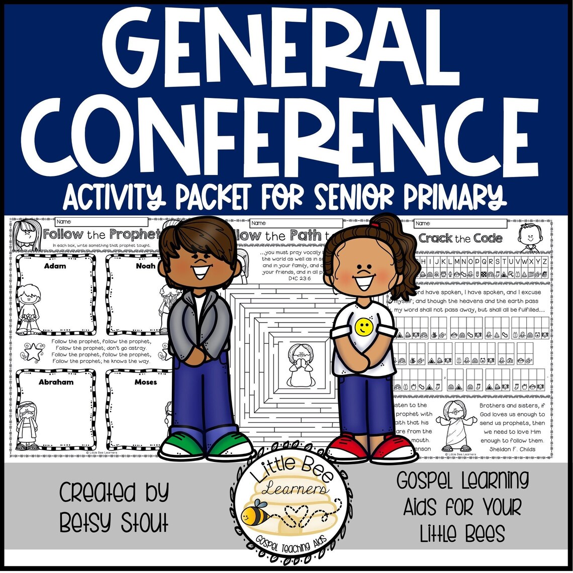 General Conference Packet for Senior Primary - Etsy