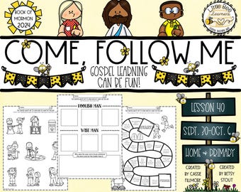 Come Follow Me Primary 2024 ELEMENTARY: Book of Mormon Lesson 40 Sep 30 ...