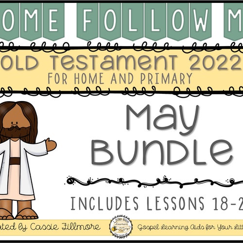Come Follow Me Old Testament Storyboard Kit 2 MARCH-APRIL | Etsy