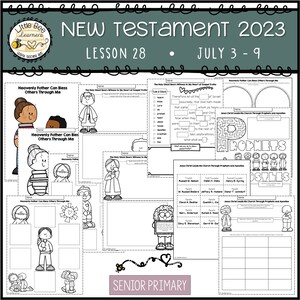 Come, Follow Me 2023 July Bundle New Testament Primary and Family - Etsy