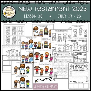 Come, Follow Me 2023 July Bundle New Testament Primary and Family - Etsy