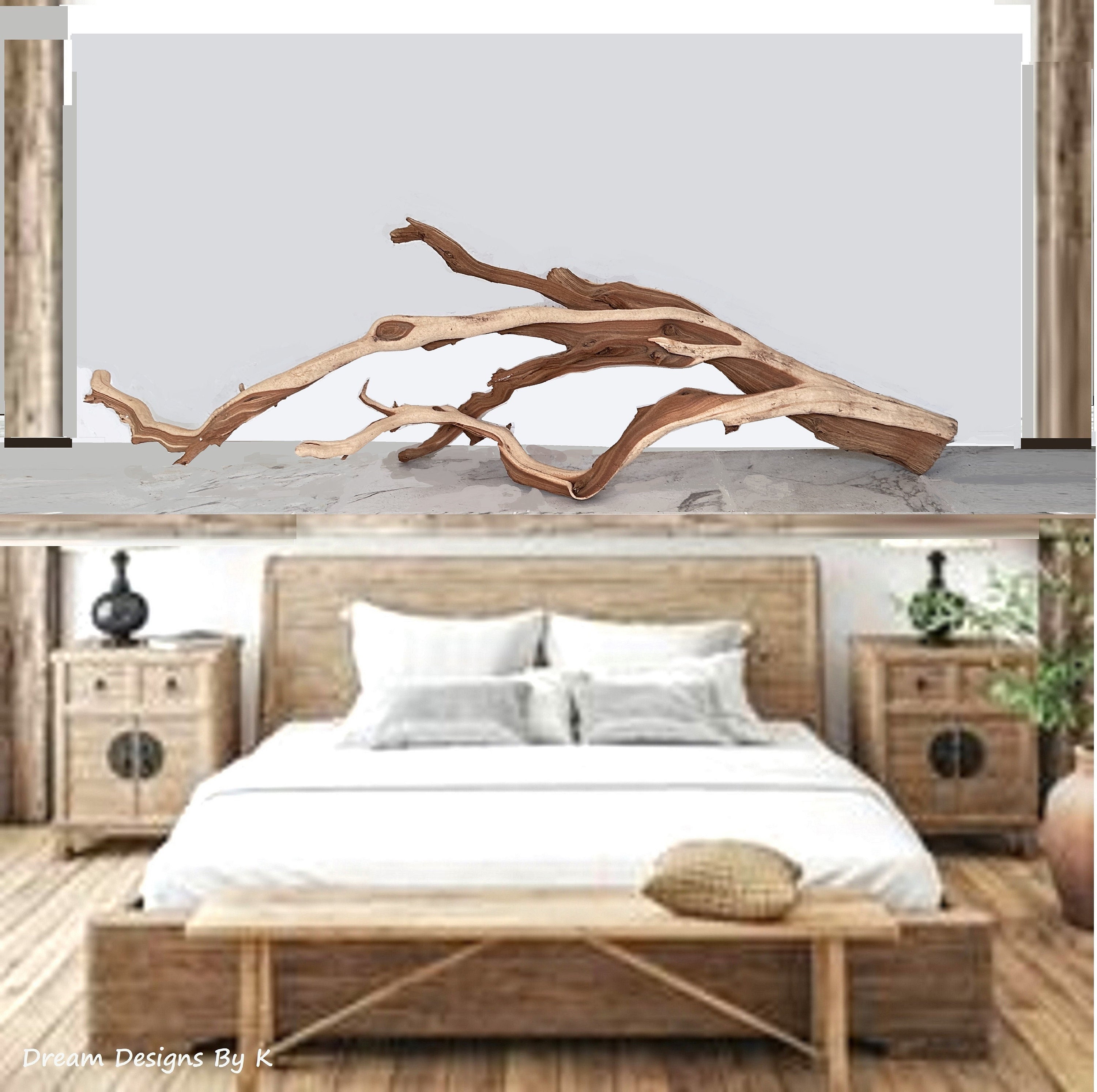 Large 56 Natural Tree Sculpture Driftwood Sculpture - Etsy