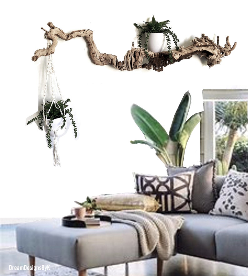 Large 54 Driftwood Wall Artnatural Rootdrift Wood Wall - Etsy