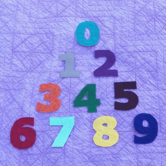 Magnetic Numbers Set 0-9 - Etsy