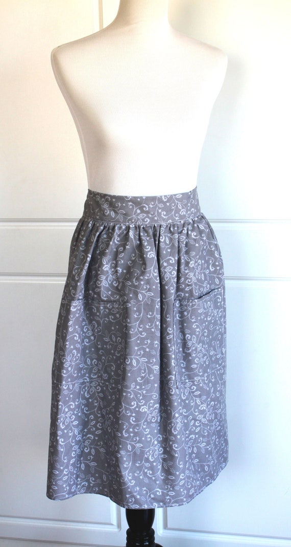 Pioneer Apron Trek Apron Pilgrim Apron Half-apron Gray - Etsy