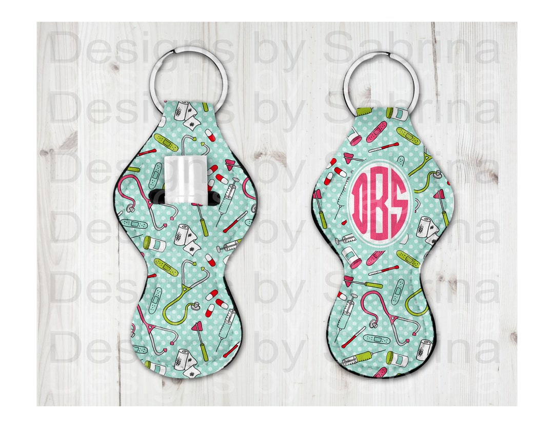 Medical MONOGRAM CHAPSTICK Holder-lips-medicine-pills-lip Balm-doctor ...