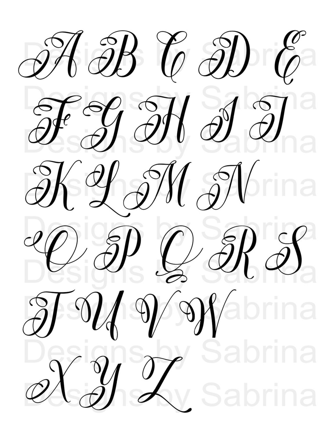 MUSICAL MONOGRAM DECAL Music Notes Monogram Vinyl Decal - Etsy
