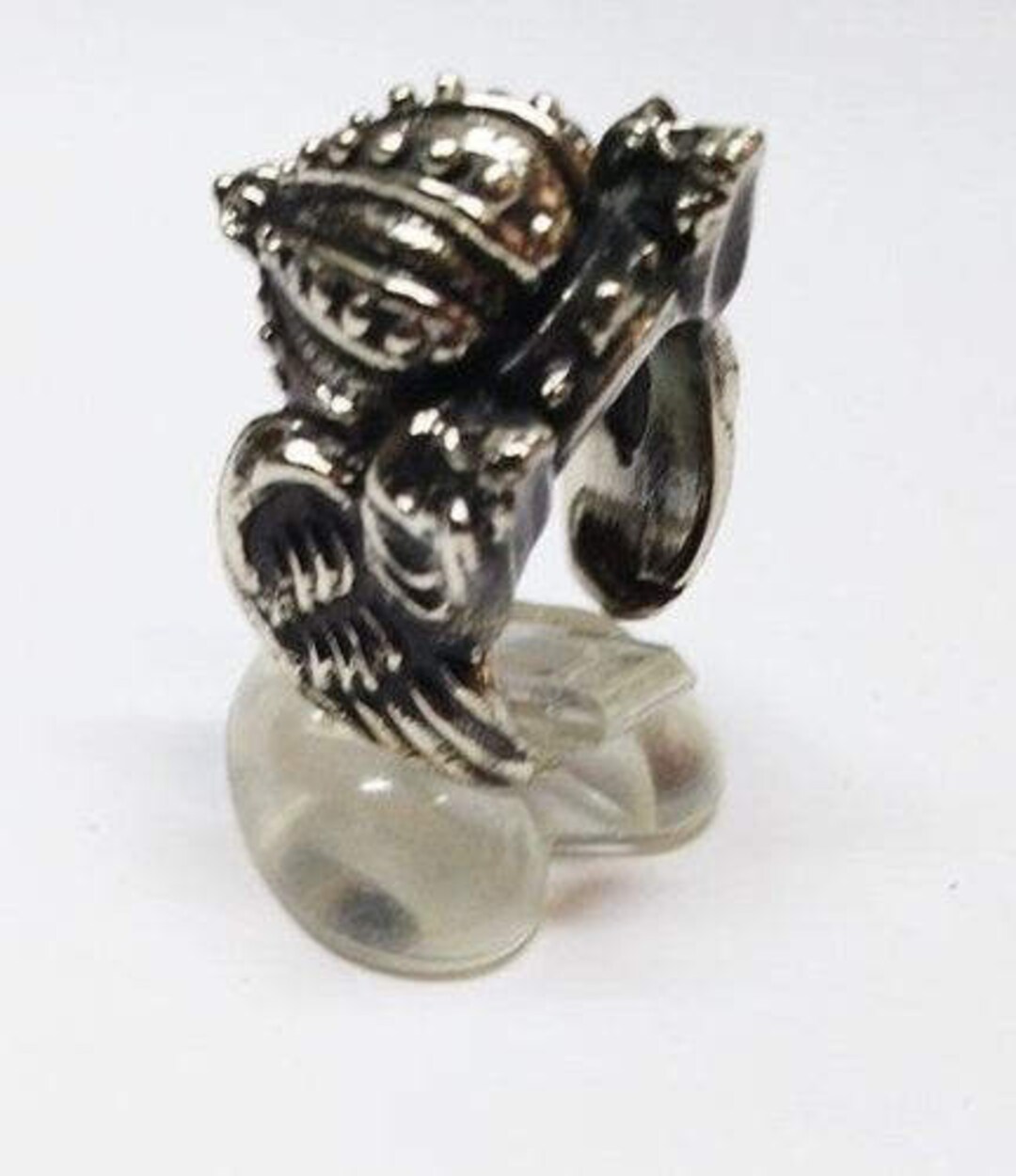 Crown Wingy Silver Ring - Etsy