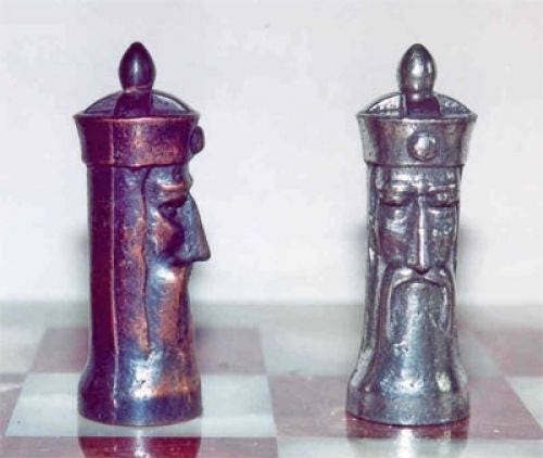 Faces V2 Unique Chess Set - Etsy