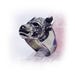 Hyena sterling Silver Ring - Etsy