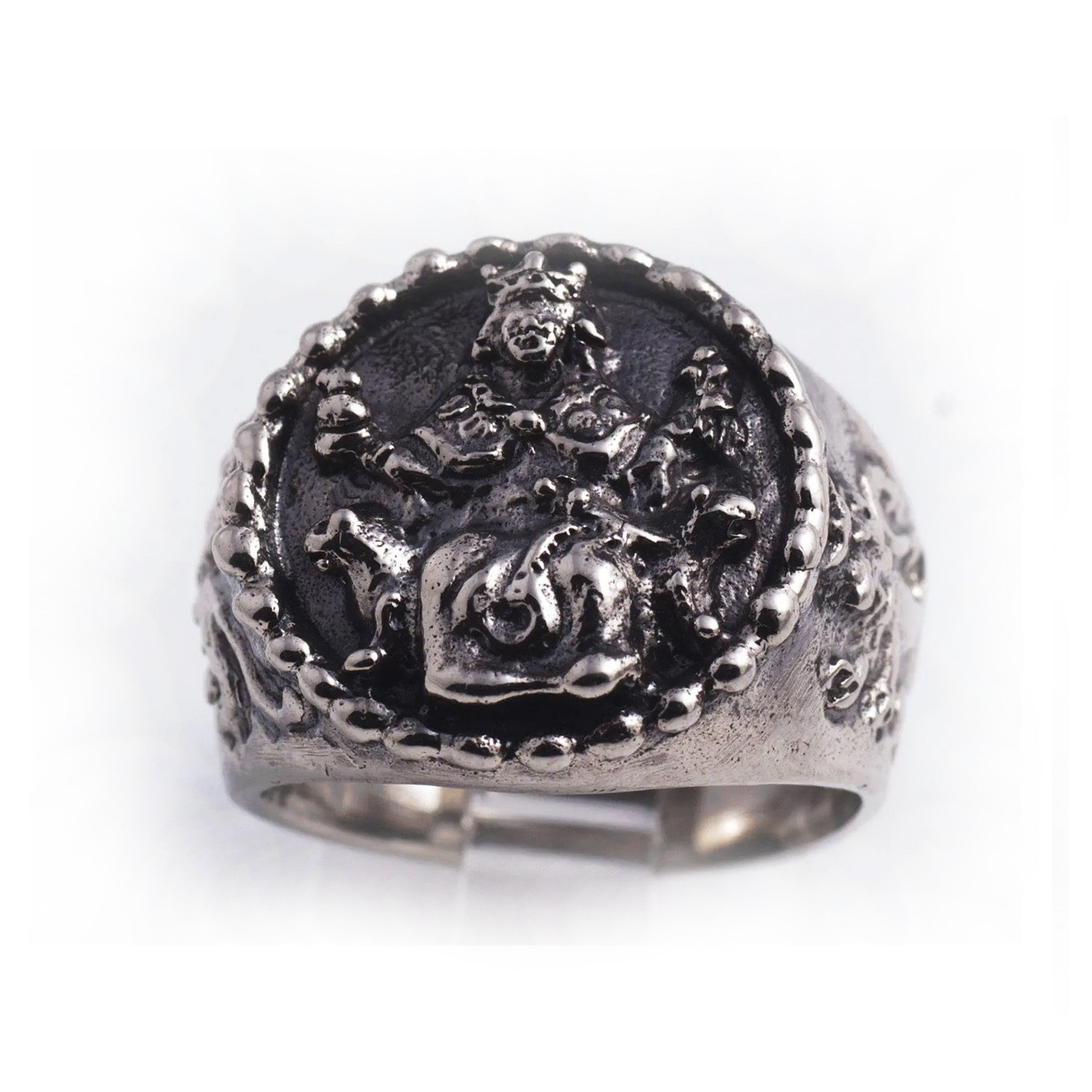 King Levon V1sterling Silver Ring - Etsy UK
