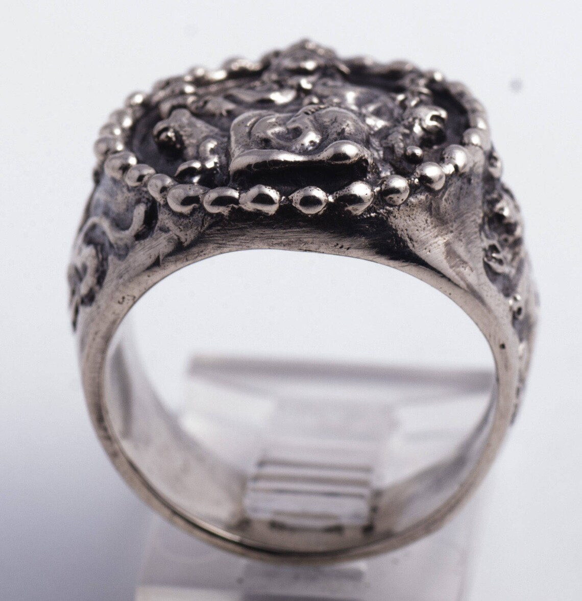 King Levon V1sterling Silver Ring - Etsy UK