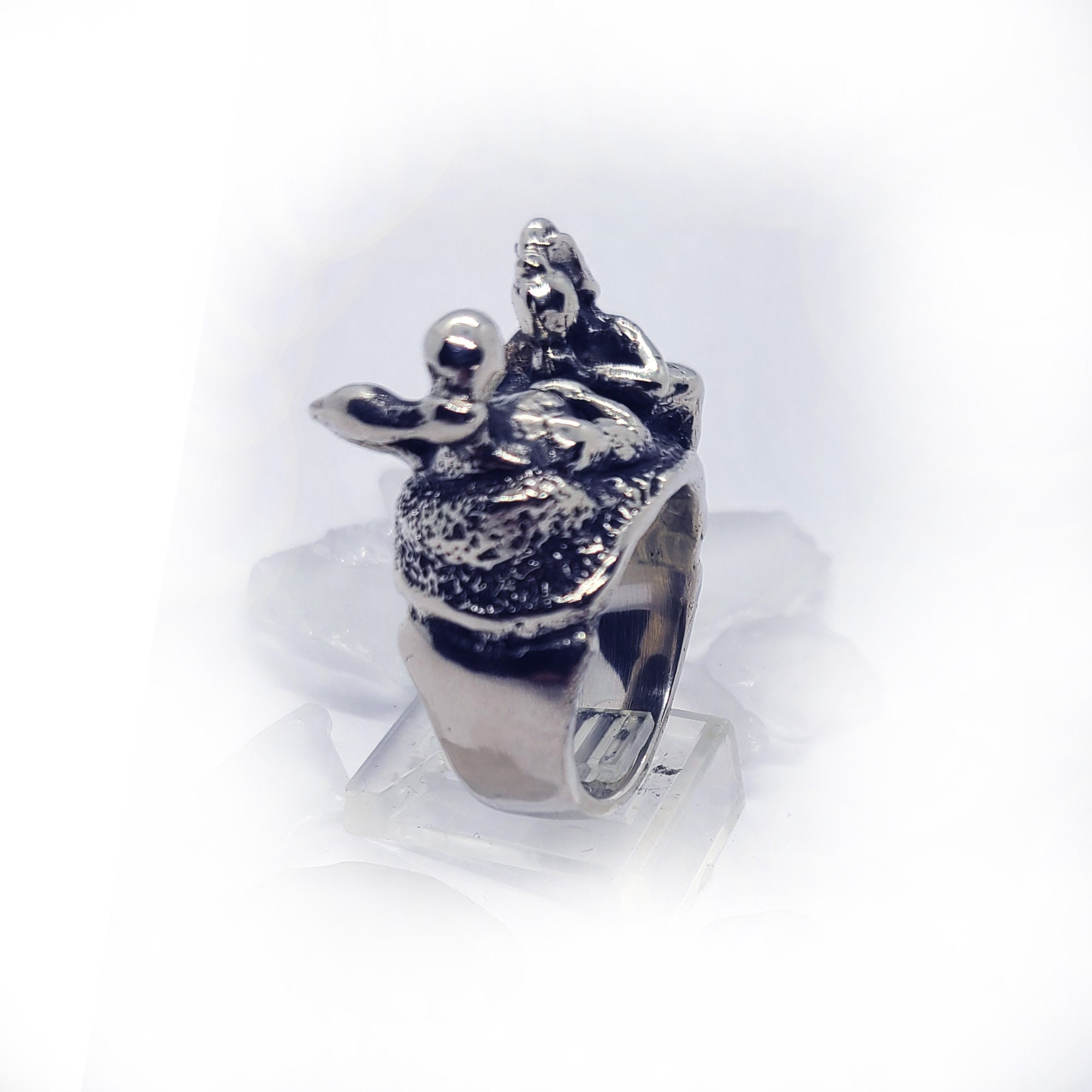 Sexy Kama Sutra Sterling Silver Erotic Ring - Etsy