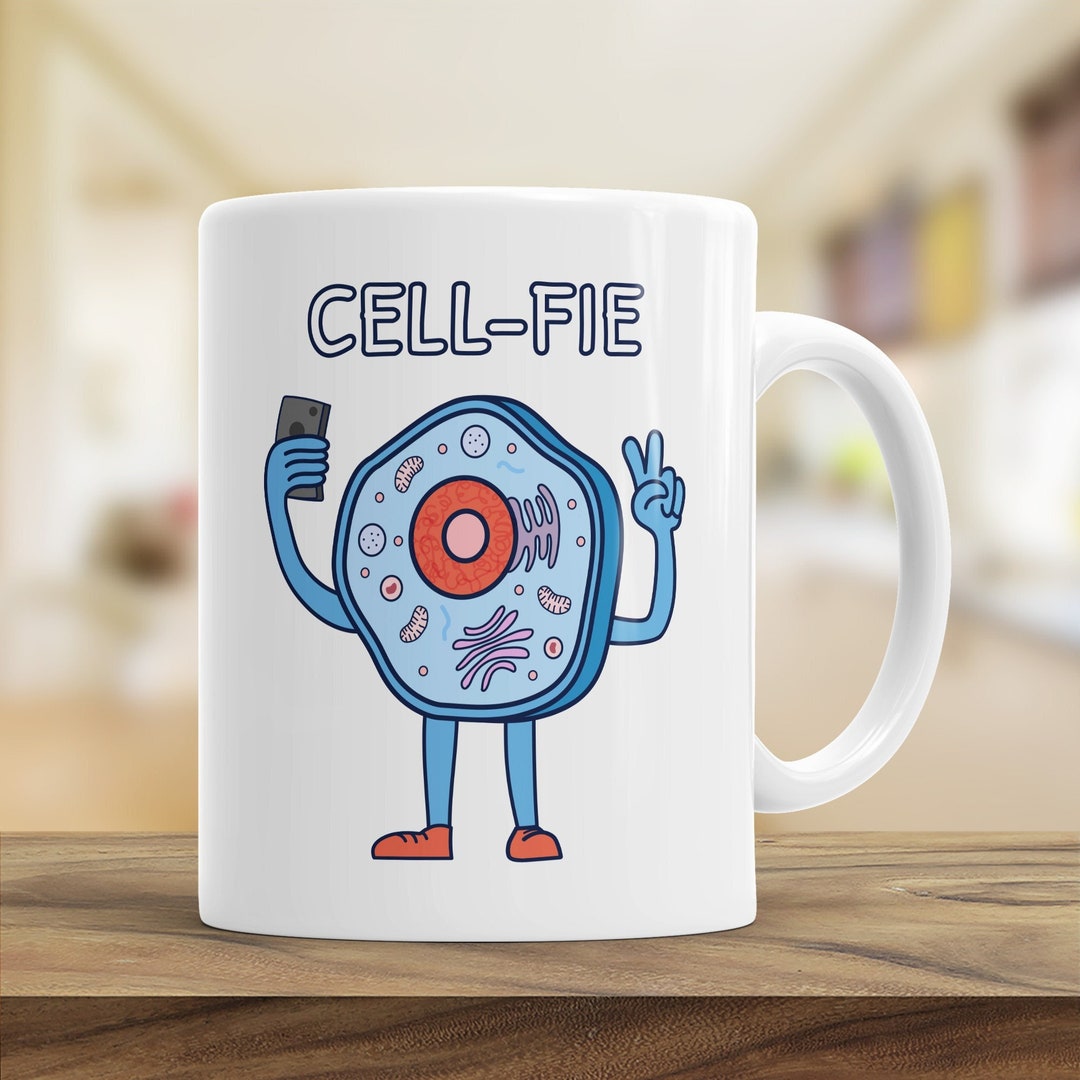 Funny Biology Gift Cellfie Biologist Coffee Mug Cell - Etsy UK