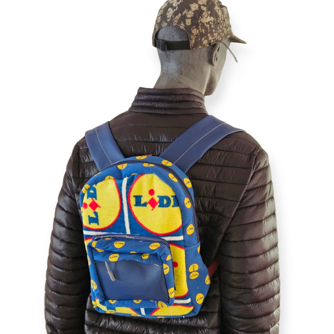 Backpack Upcycling Lidl Towel Upcycling Lidl T-shirt Vegan Leather ...