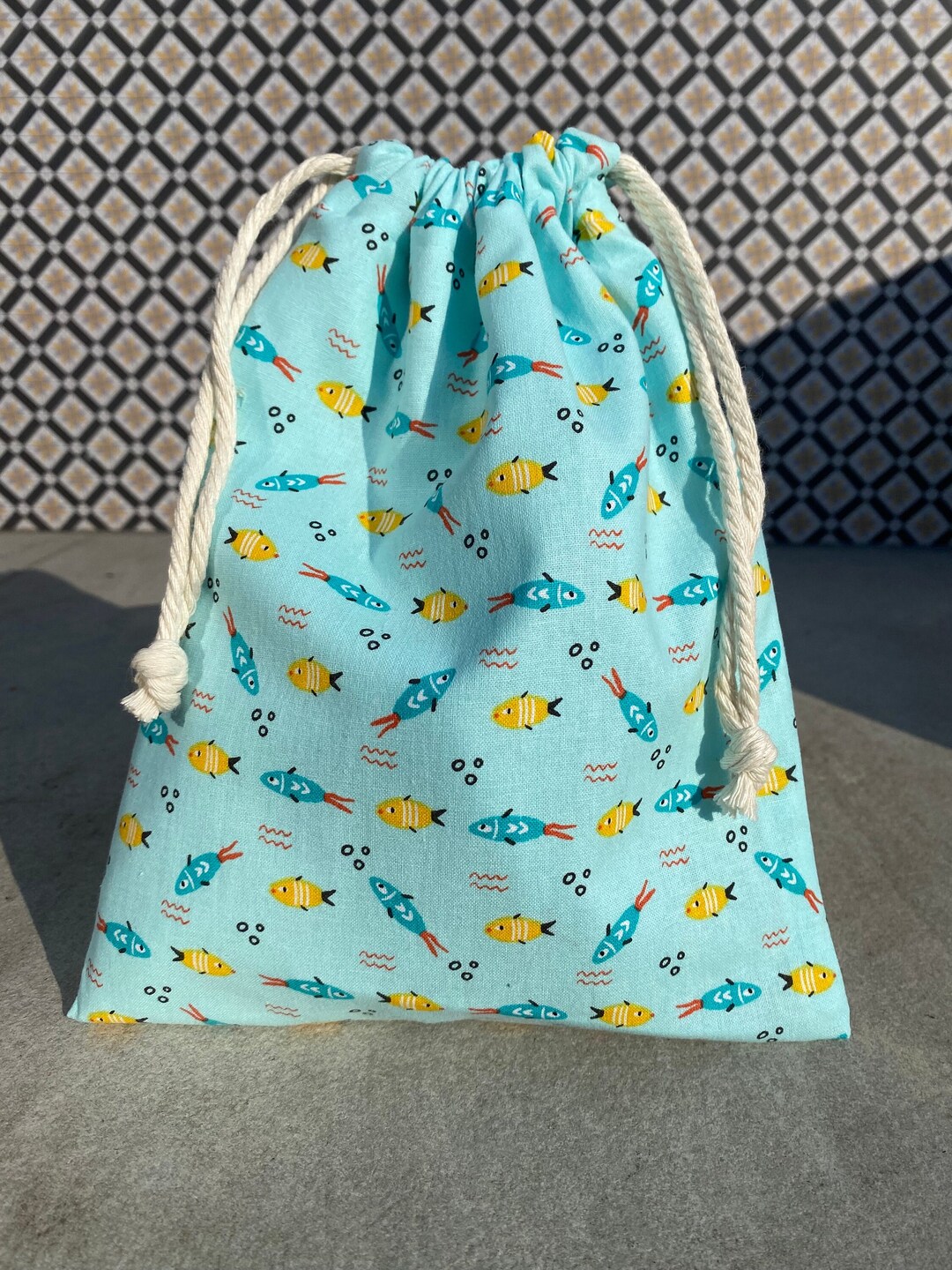 Drawstring Wash Bag - Etsy UK
