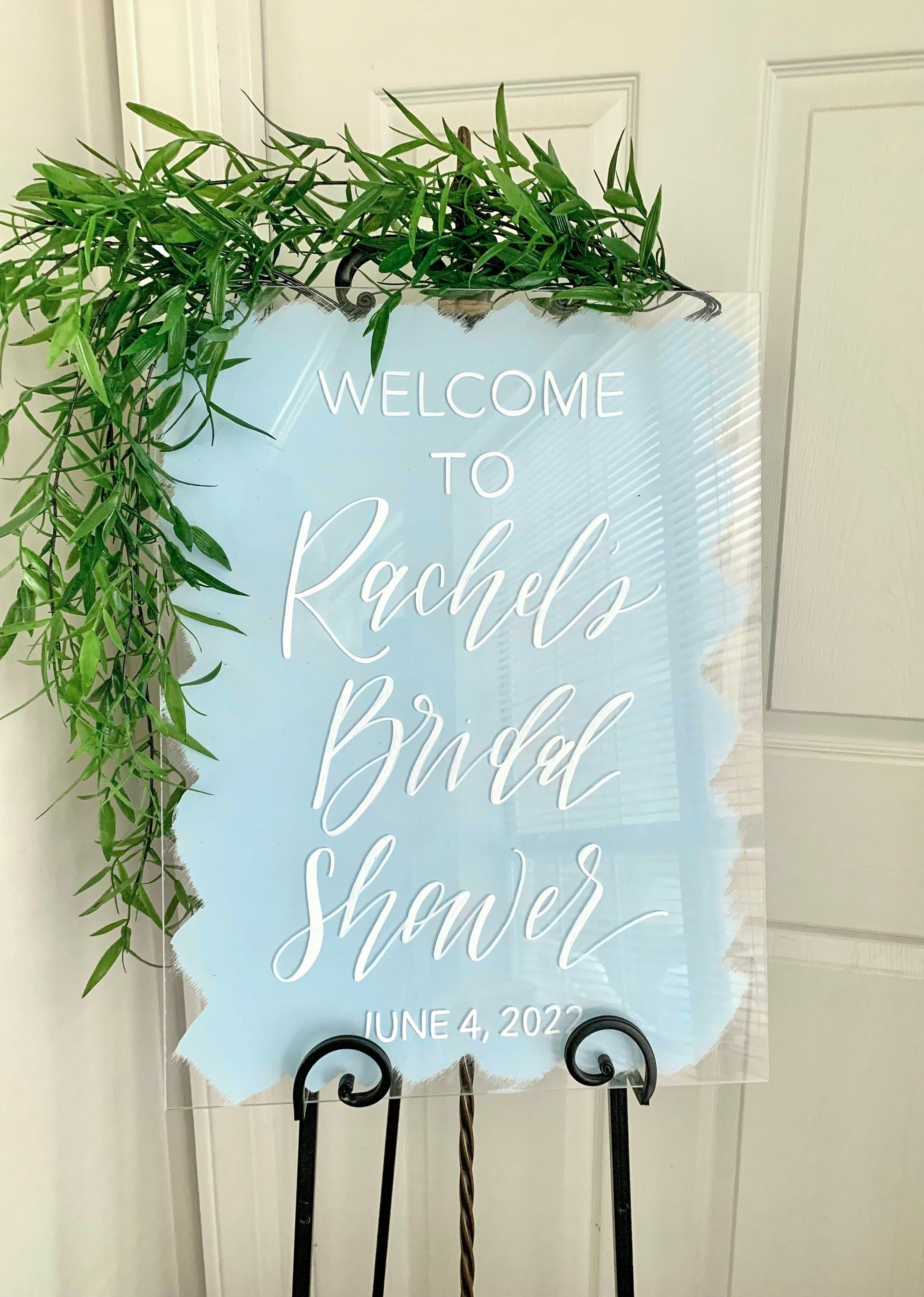Custom Bridal Shower Sign - Custom Event Sign, Custom Welcome Sign ...