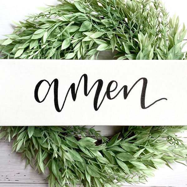 Amen Sign - Etsy