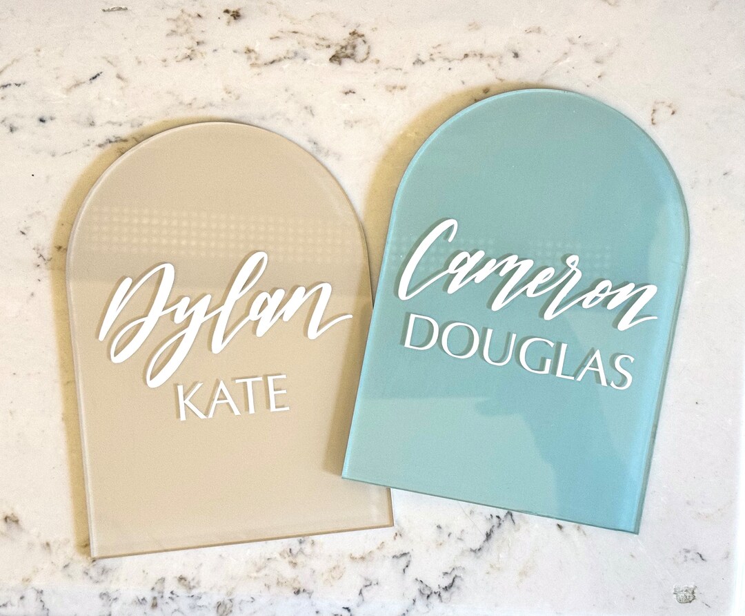 Baby Name Announcement, Birth Announcement, Baby Name Sign, Acrylic ...