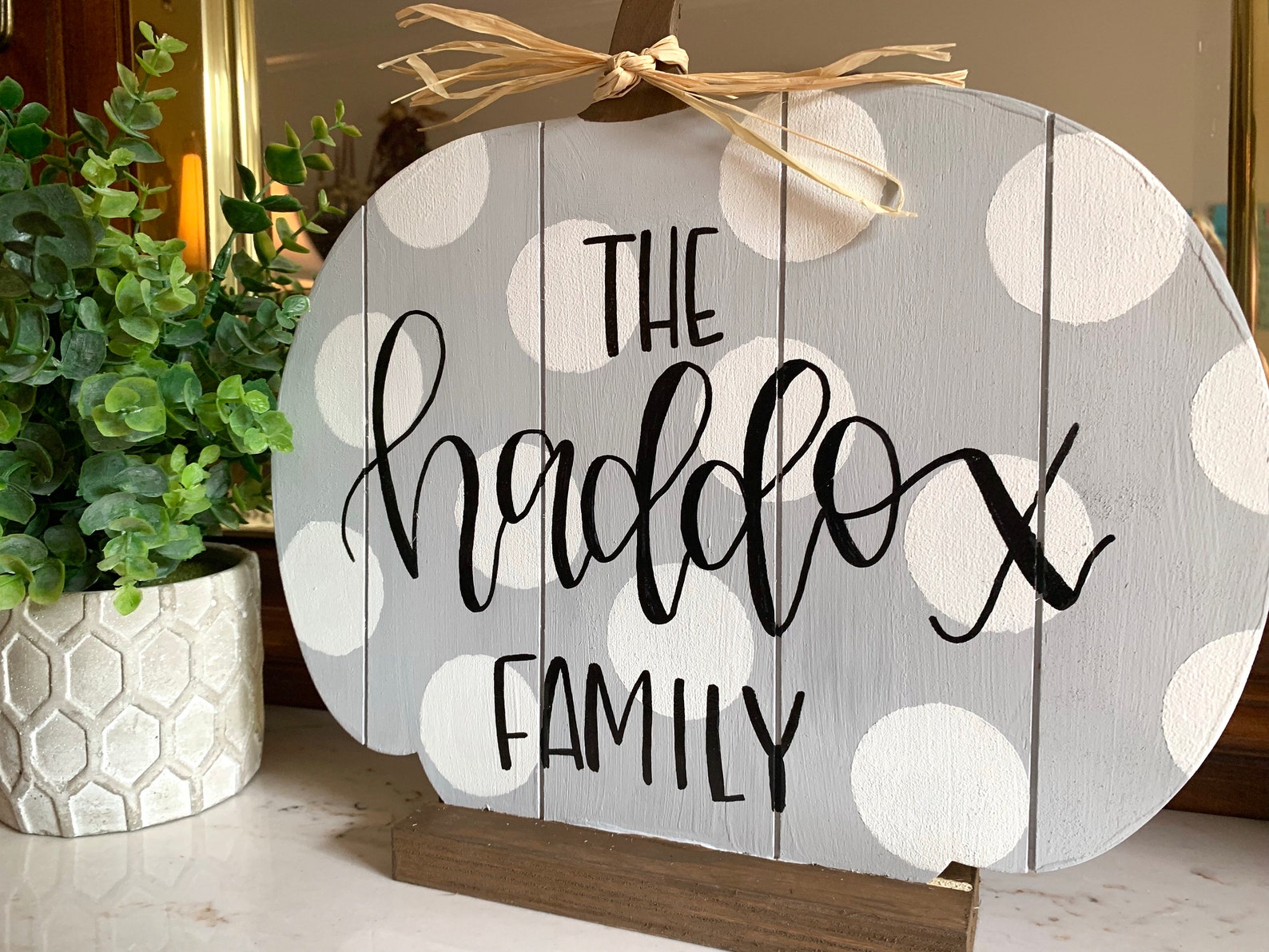 Personalized Pumpkin Wood Pumpkin Wood Pumpkin Sign Fall - Etsy