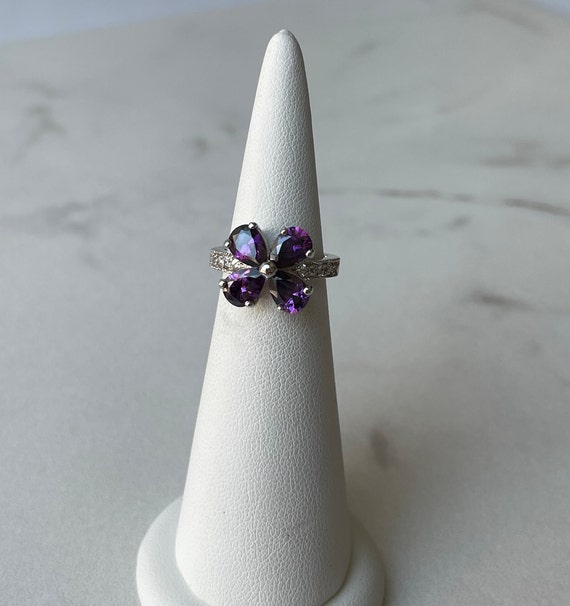 silver plated flower - Gem
