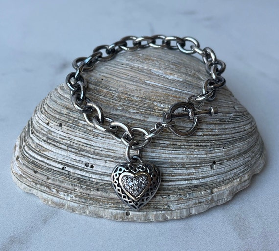 Vintage Judith Jack 14k Gold and Sterling Silver with… - Gem