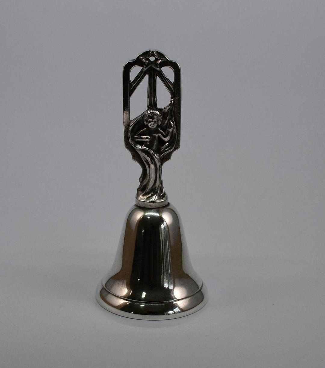 Vintage Nativity Bell Reed & Barton Silver Plated Christmas Bell ...
