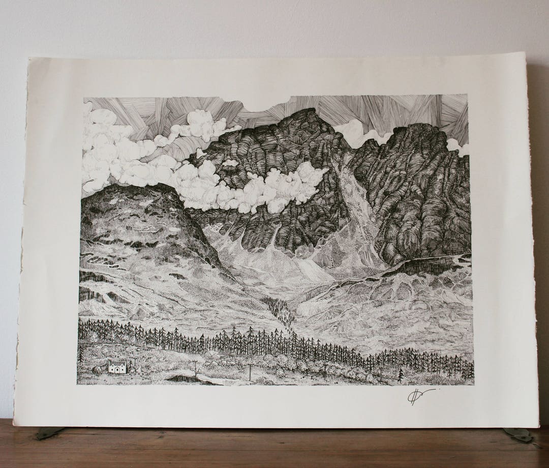 Mt Blaven, Isle of Skye - Etsy